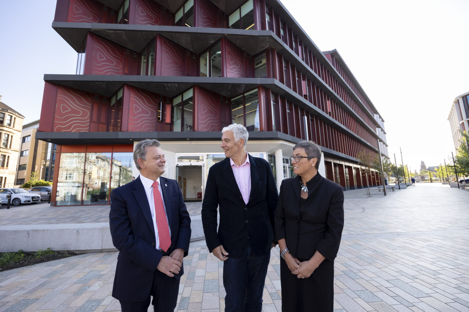 Opening of the Clarice Pears building at the University of Glasgow ...